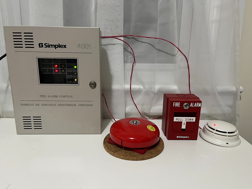 "Canadian" Simplex 4001 Demo Setup - User Created Fire Alarm Media ...