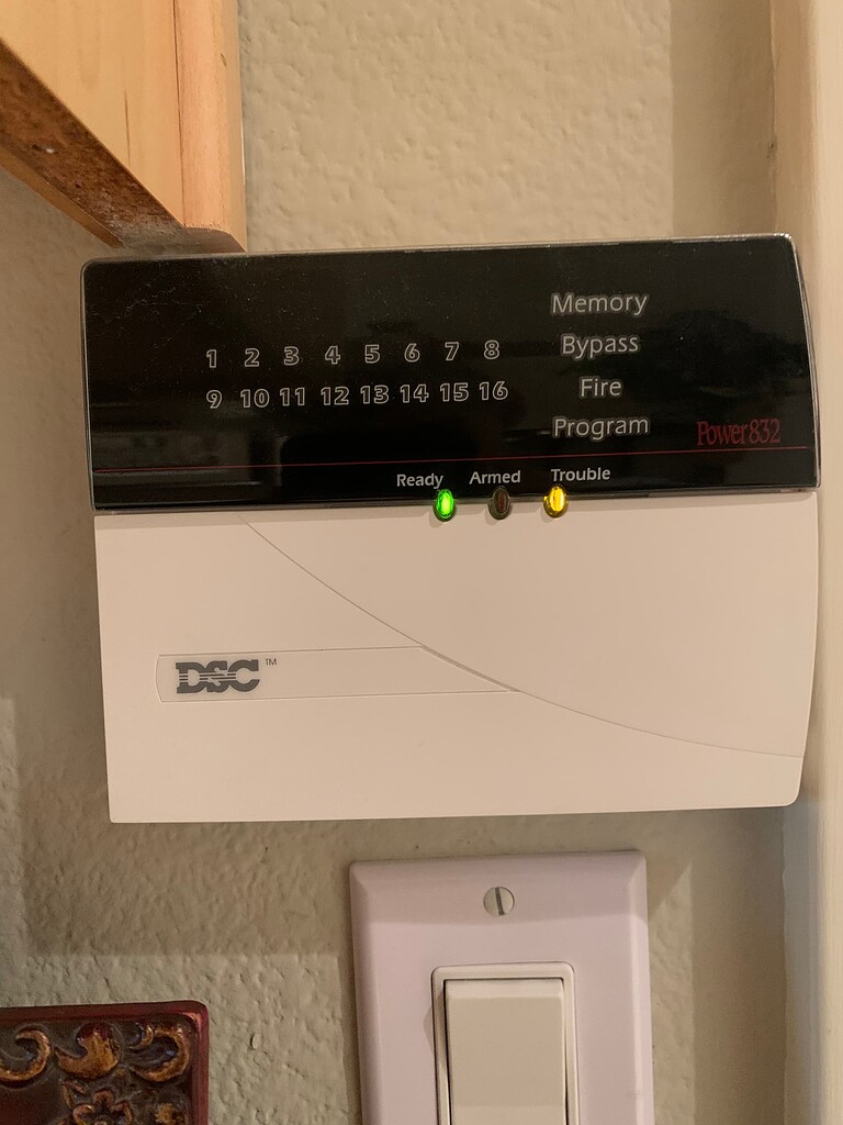 How to view trouble condition on DSC Power 832 LED keypad - Security ...