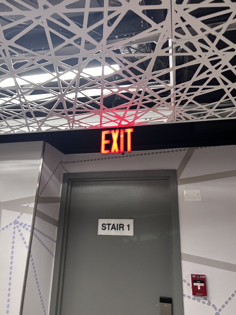 Very interesting exit signs - Emergency & Exit Lighting - The Fire ...
