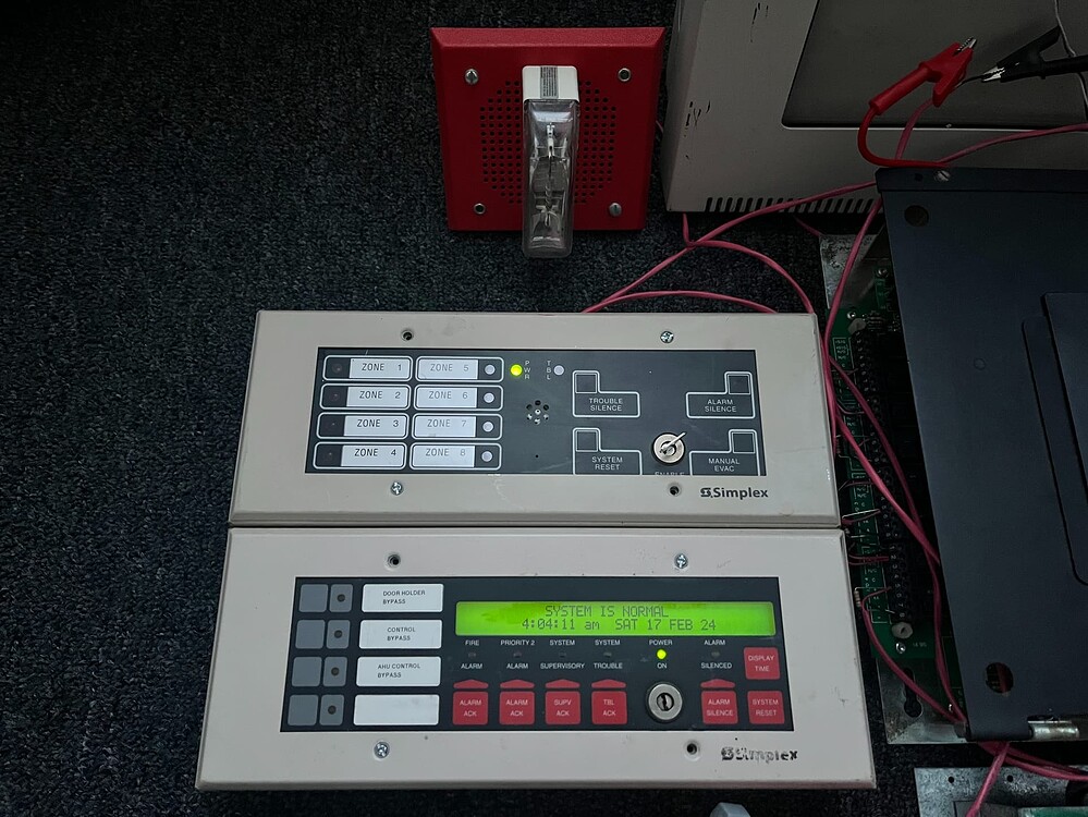 Simplex 4020 with 4003 Voice Panel - User Created Fire Alarm Media ...