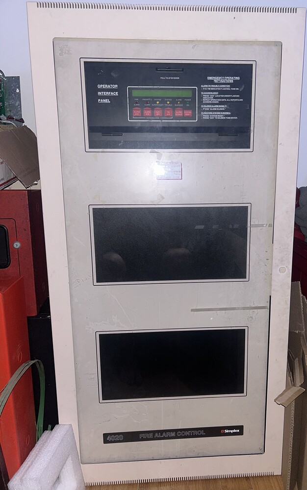My Simplex Fire Alarm Control Panels - Show off your Collection - The ...