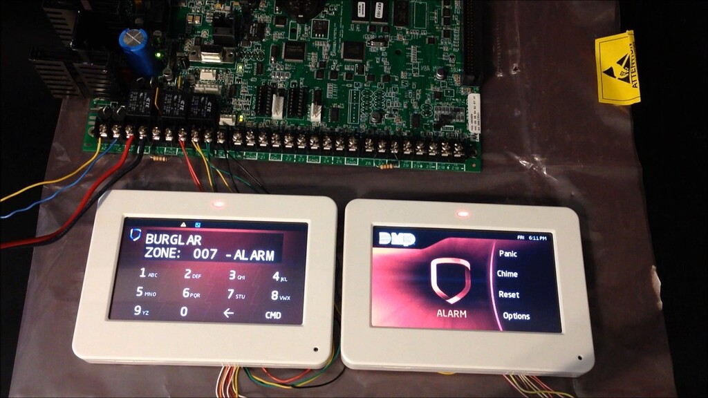 DMP 7872-W Touchscreen Keypads - Security Systems - The Fire Panel Forums