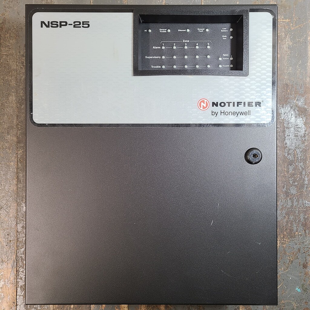 Notifier NSP-25 SPARTAN-25 - Show off your Collection - The Fire Panel ...