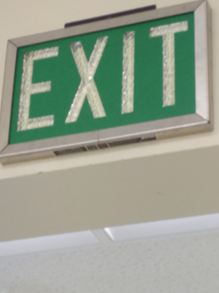 Need help on ID'ing this Exit sign - Emergency & Exit Lighting - The ...