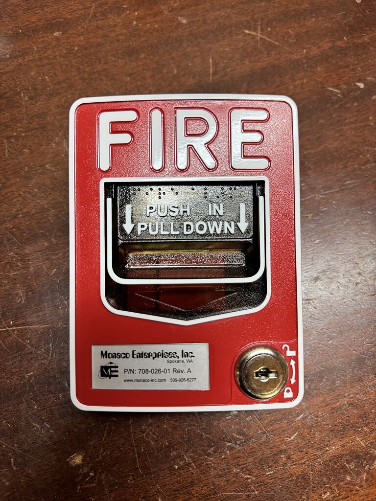 Monaco 708-026-01 Pull Station - Fire Alarms - The Fire Panel Forums