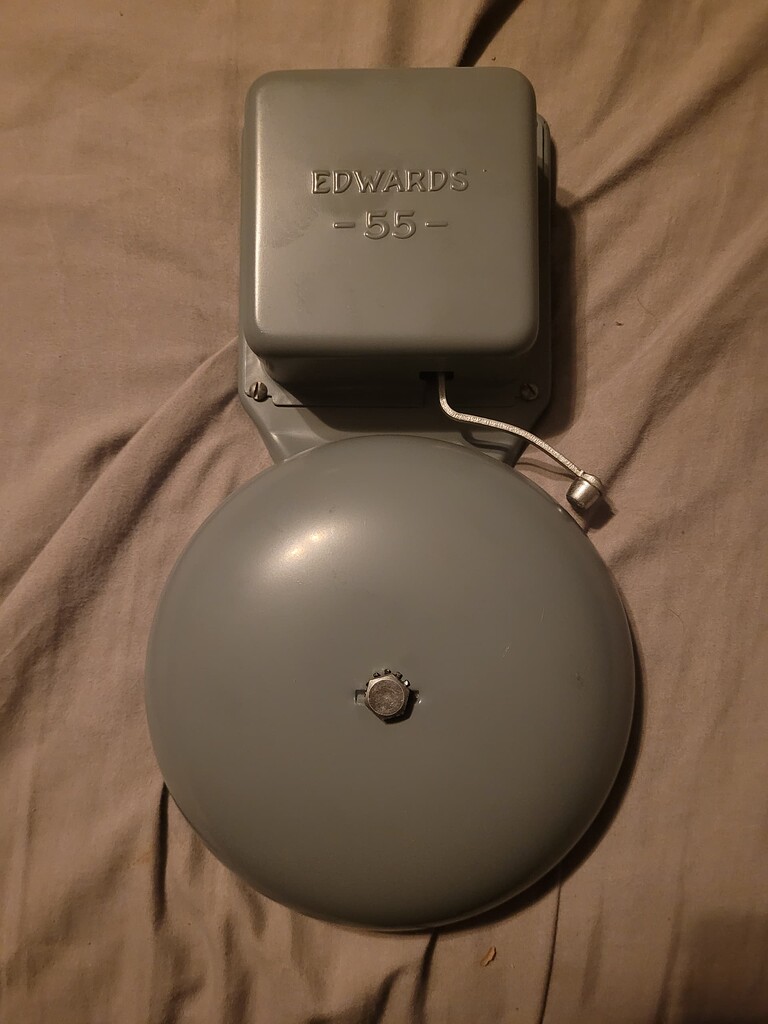 Edwards Model 55 Bell - Fire Alarms - The Fire Panel Forums