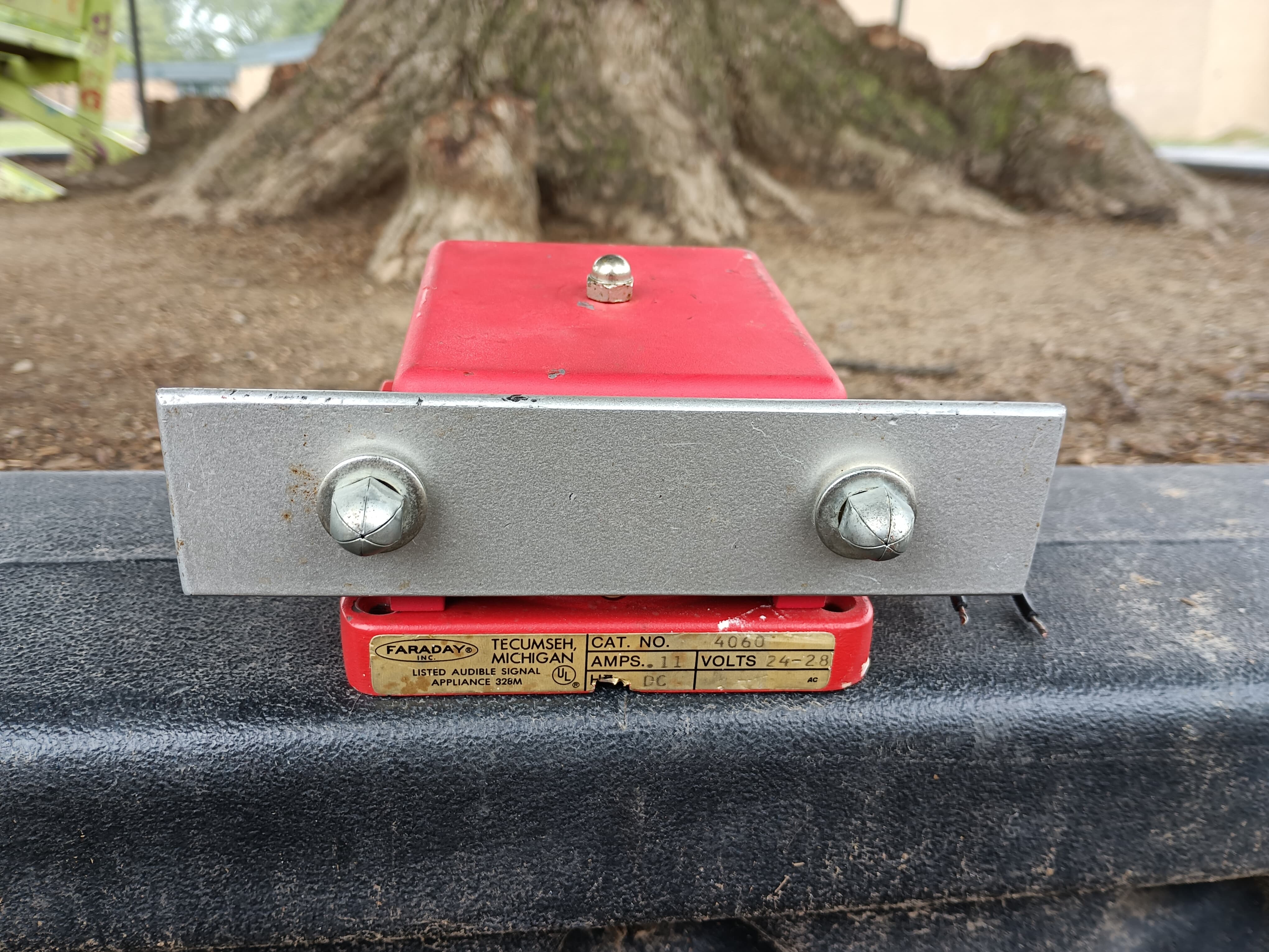Rare Faraday 4060 Mechanical Chime - Fire Alarms - The Fire Panel Forums