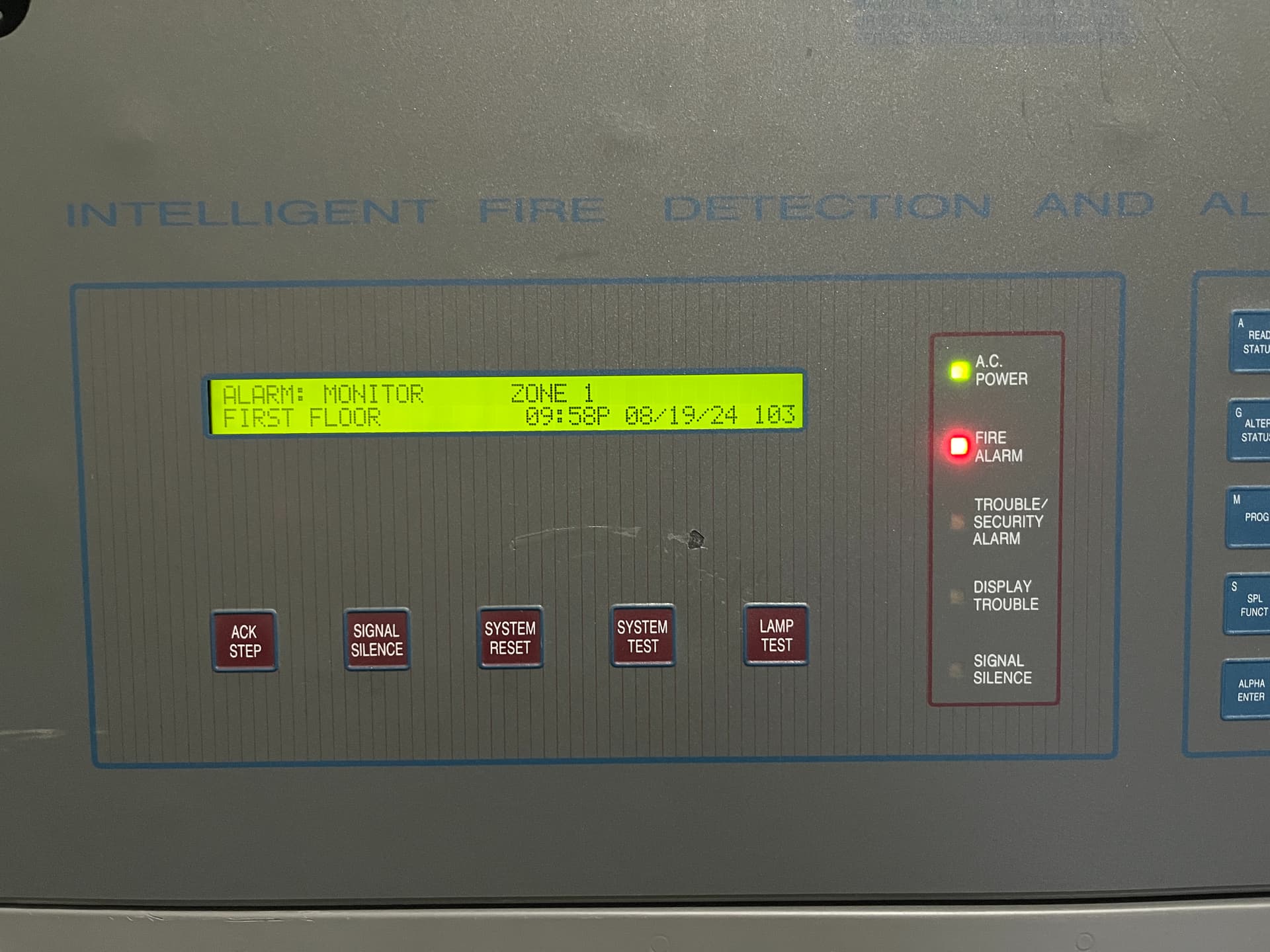 Notifier AFP1010 Fire Alarm Panel - Show off your Collection - The Fire ...
