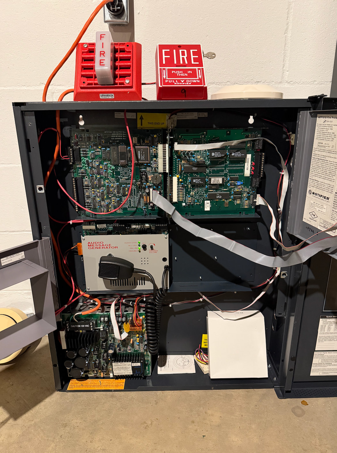 Notifier AFP-1010 Project - Fire Alarms - The Fire Panel Forums