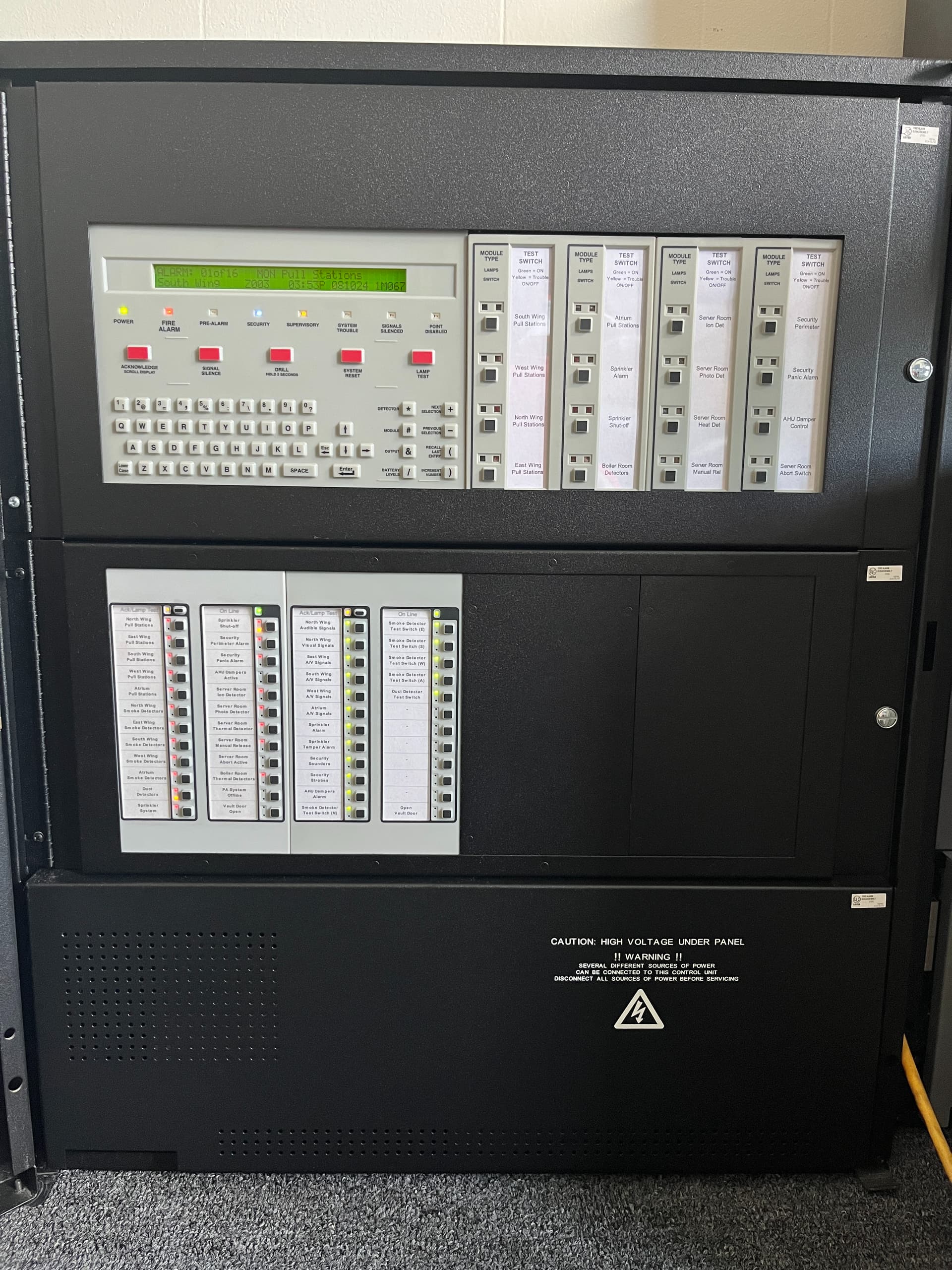 Notifier NFS-640 ONYX Fire Alarm Panel - Fire Alarms - The Fire Panel ...
