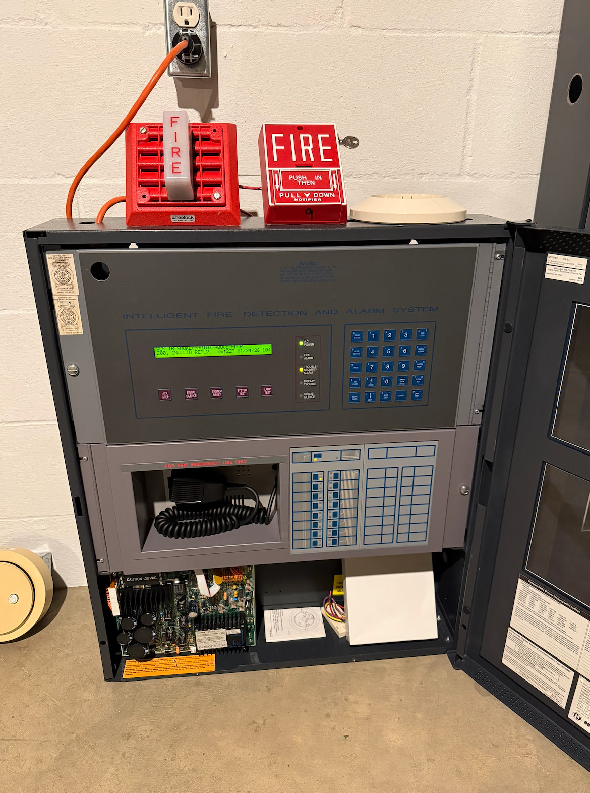 Notifier AFP-1010 Project - Fire Alarms - The Fire Panel Forums