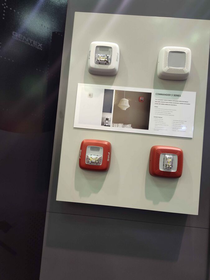 Gentex Commander series - The Fire Panel