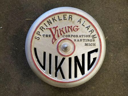 Water motor gong bell - The Fire Panel